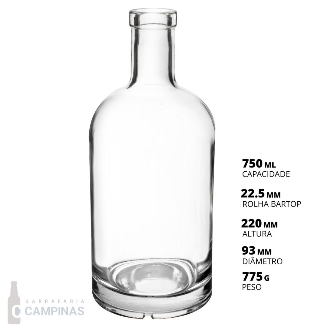 Garrafaria Campinas - cod: kaleido750 - GARRAFA KALEIDO 750ML - CAIXA COM 12 UNIDADES